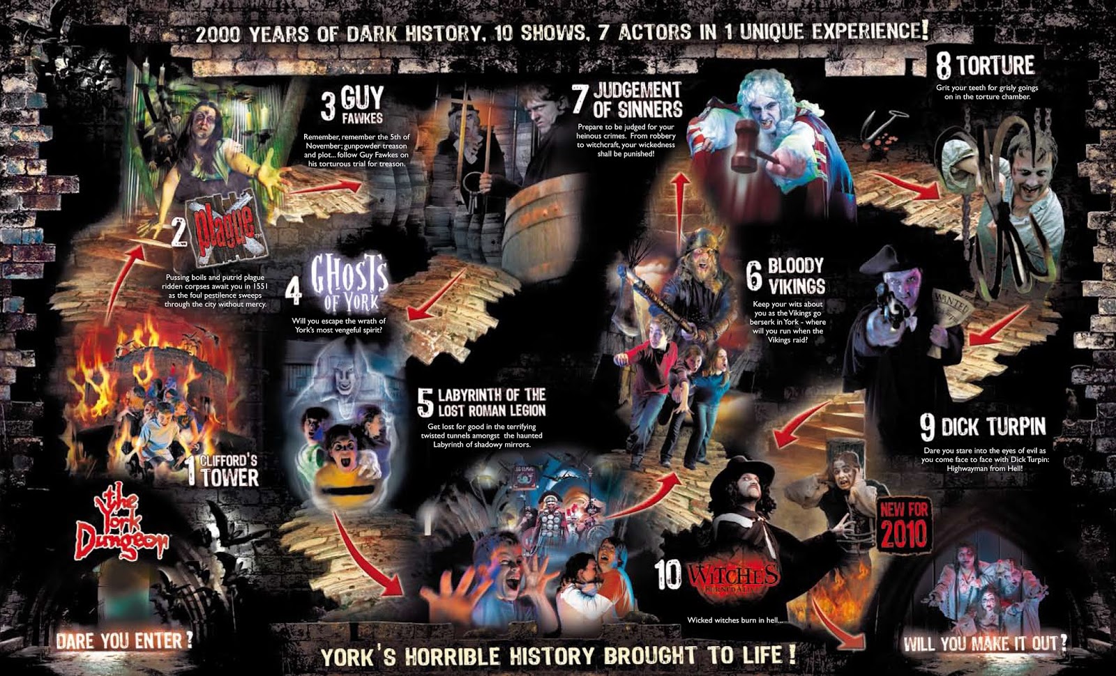 Oh, the places you'll go : HaveBeen: To Do - The Dungeons (London, York ...