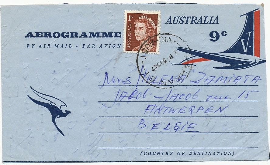 Aerogrammes & Airletters - Philatelic Archeology: Australia: Uprated ...