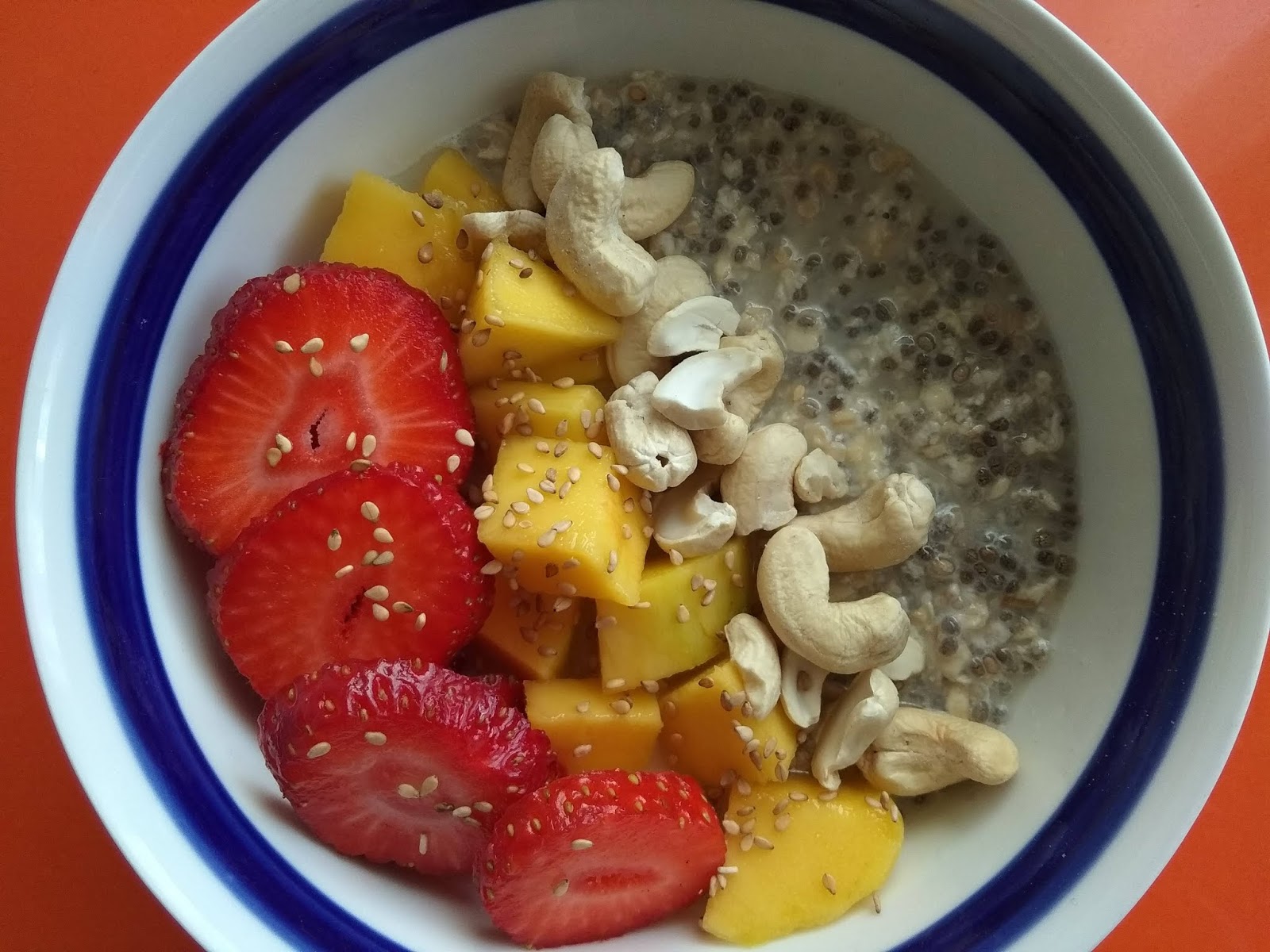 Archivando Recetas: Desayuno de avena y chía (Overnight oats) (Sonando ...