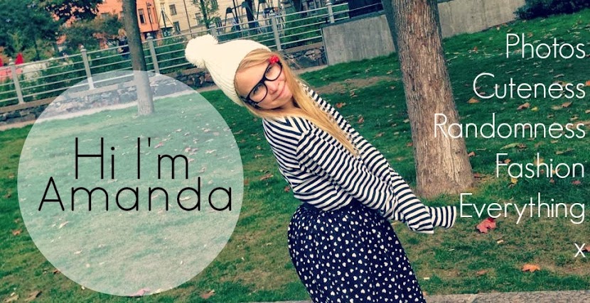 Hi I'm Amanda : Snapshots