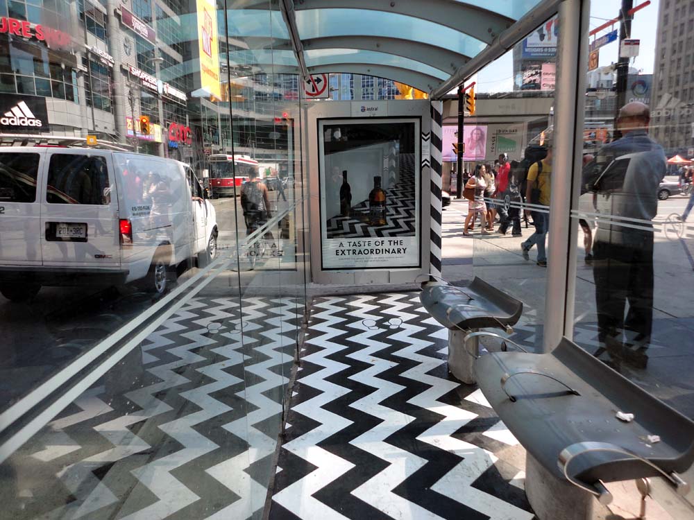 Toronto Grand Prix Tourist - A Toronto Blog: Bus Stop Advert in # ...