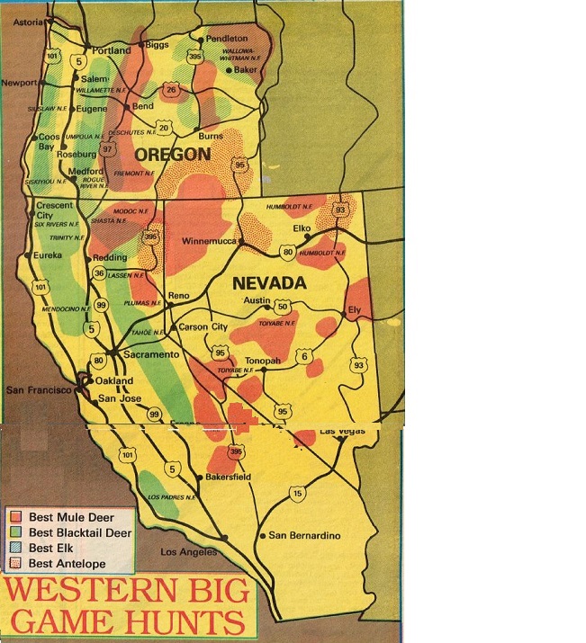 2017 California Deer Zones Explained and Big Game Choices on Private ...