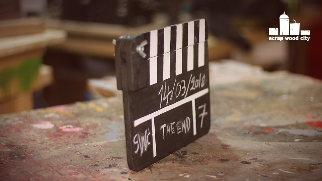 scrap wood city: How to make a DIY cinema clacket