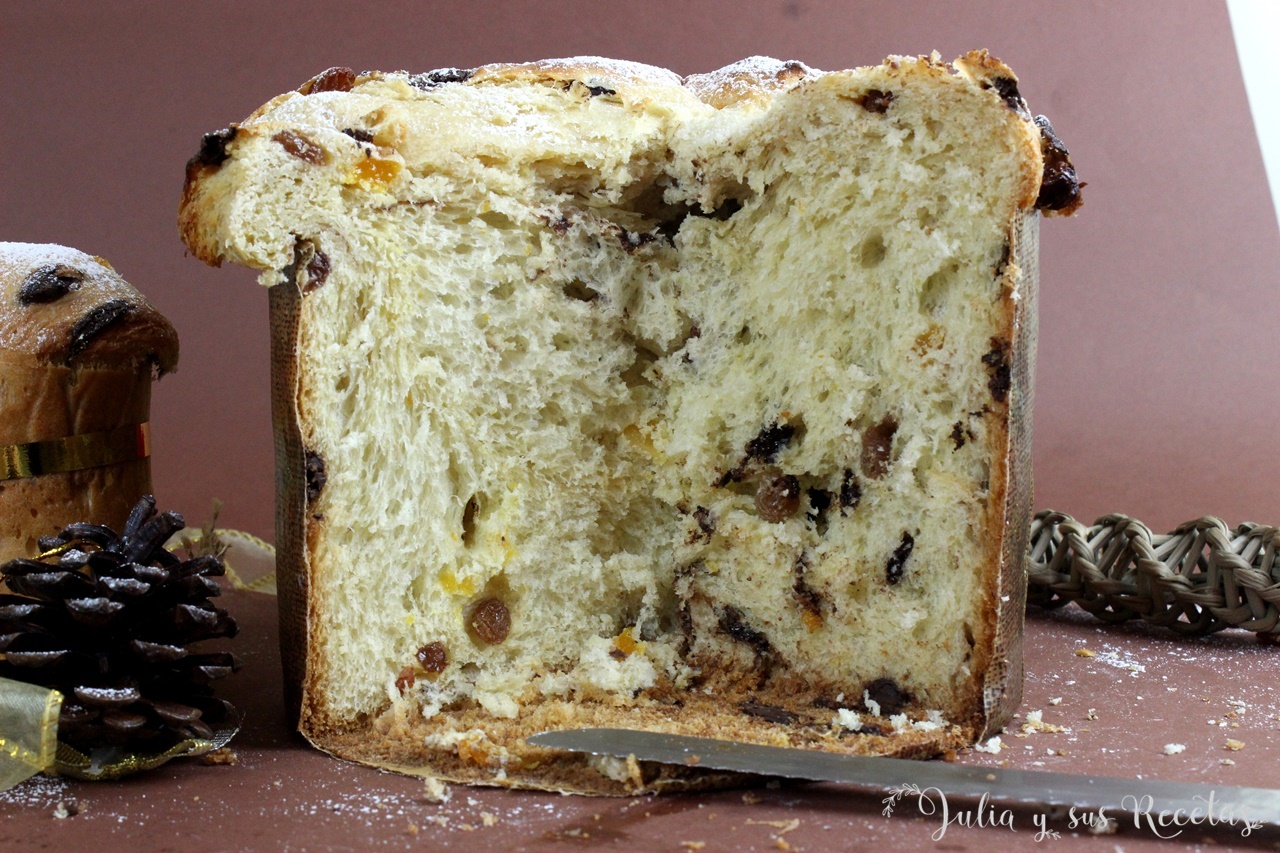 Julia Y Sus Recetas Panettone O Pan Dulce De Navidad