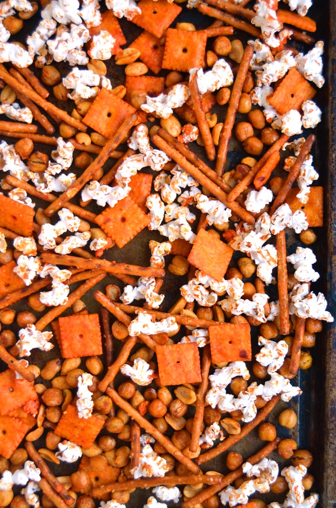 Buffalo Chickpea Snack Mix | The Nutritionist Reviews
