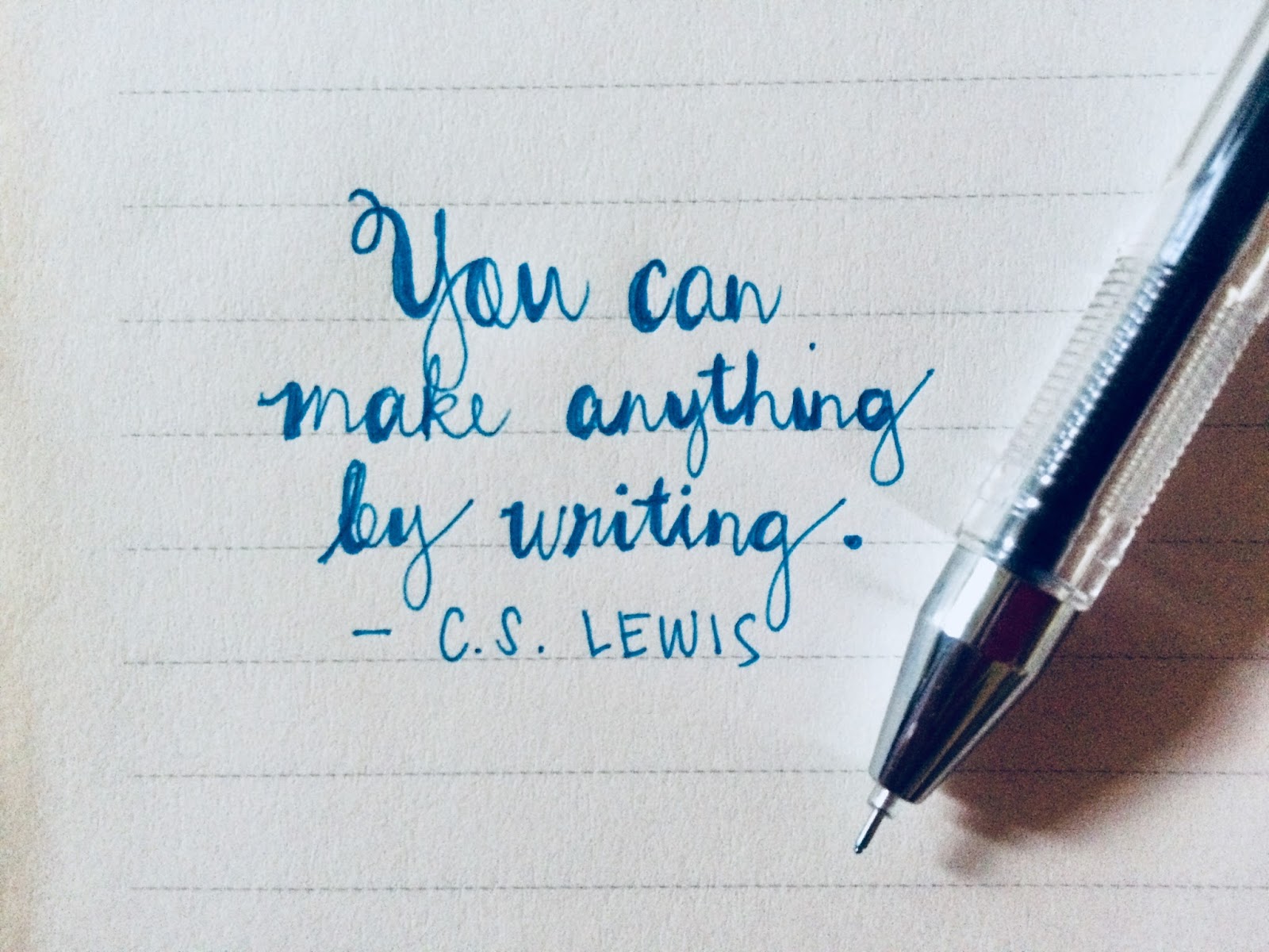 Why do I like writing?