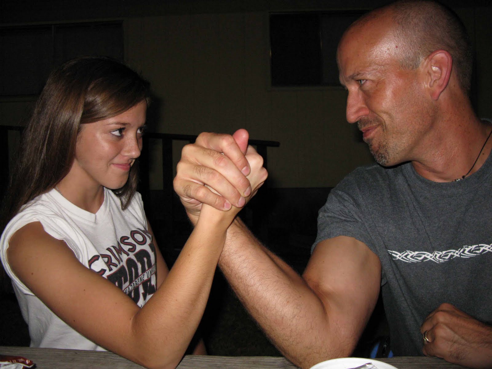Beautiful girls Arm wrestling competition : - Arm wrestling