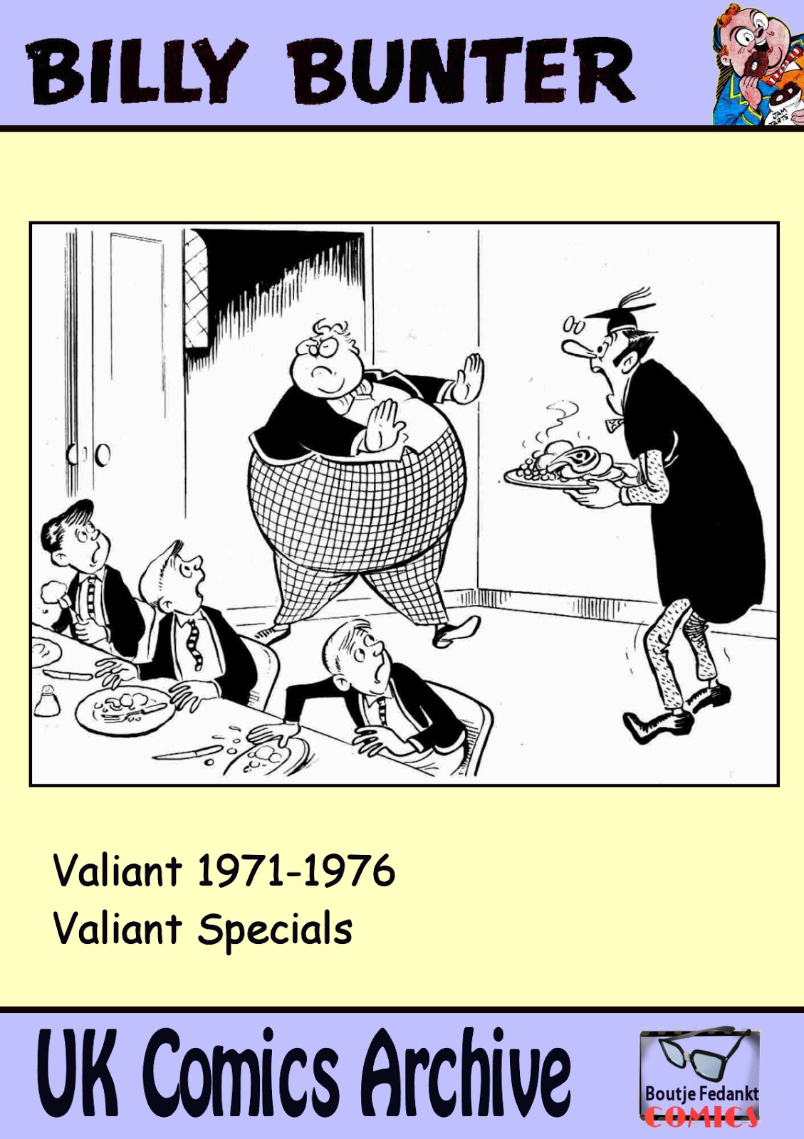 Old-fashioned Comics: Billy Bunter - Valiant 1963-1976 + Special ...