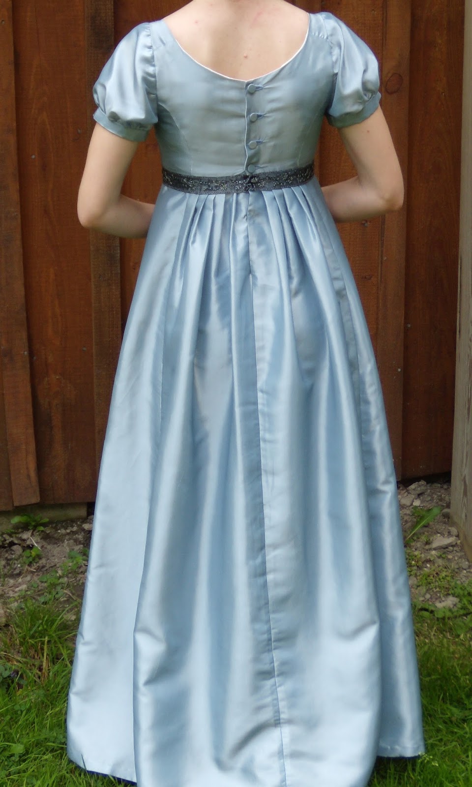 Wind In My Sails: Light Blue Regency Gown