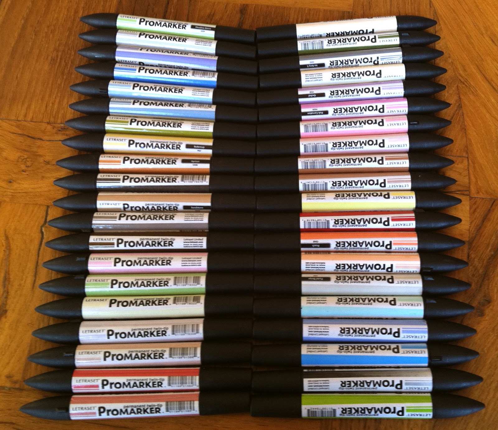 Lily Pad's first color challenge with ProMarkers by Letraset - The ...