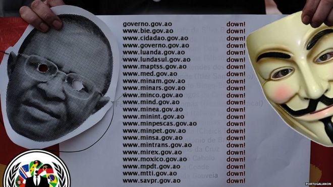 Angola: 'Anonymous' hackers cyber-attack government website | AfricanEagle