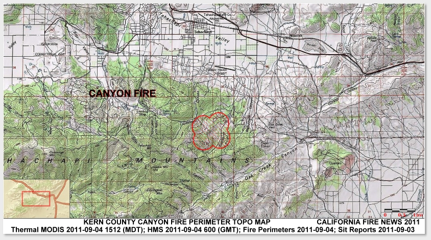 CFN - CALIFORNIA FIRE NEWS - CAL FIRE NEWS : CA-KRN-Canyon # ...