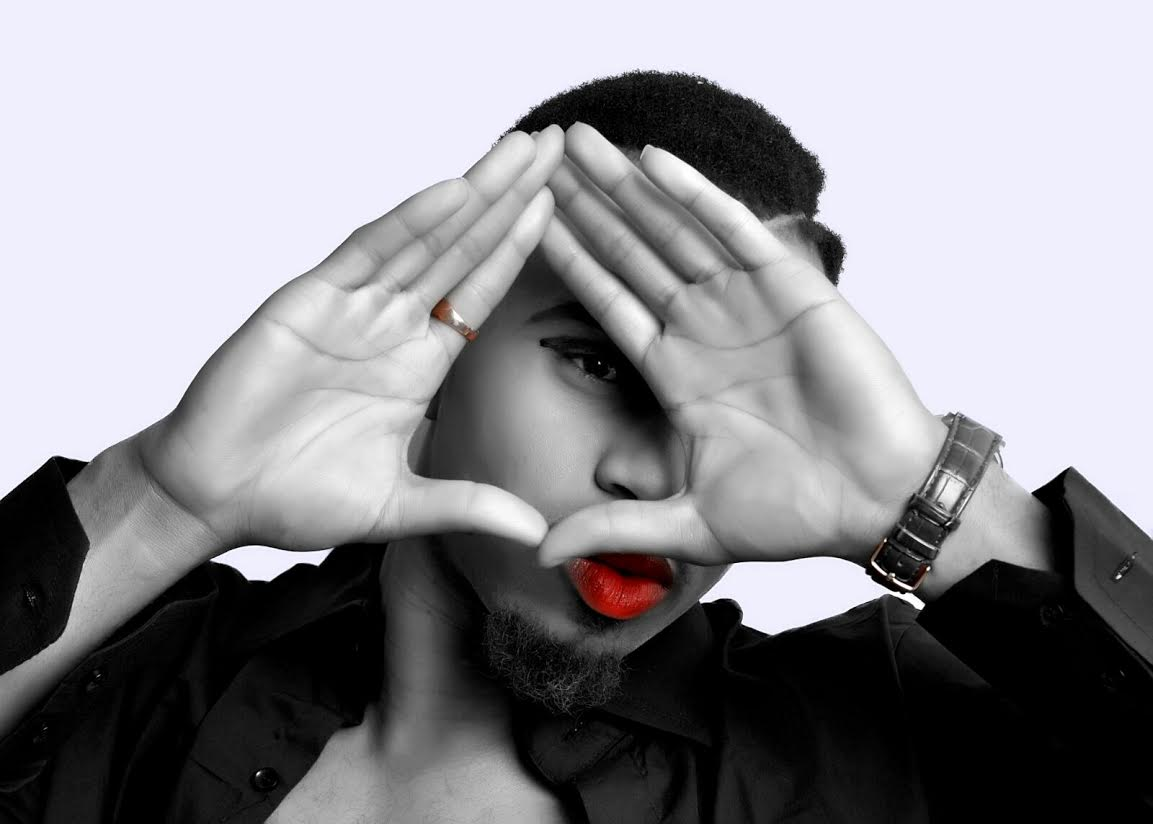 Mr Tourism Nigeria 2015 1st Runner Up Henry Effiom releases pics with make-up on