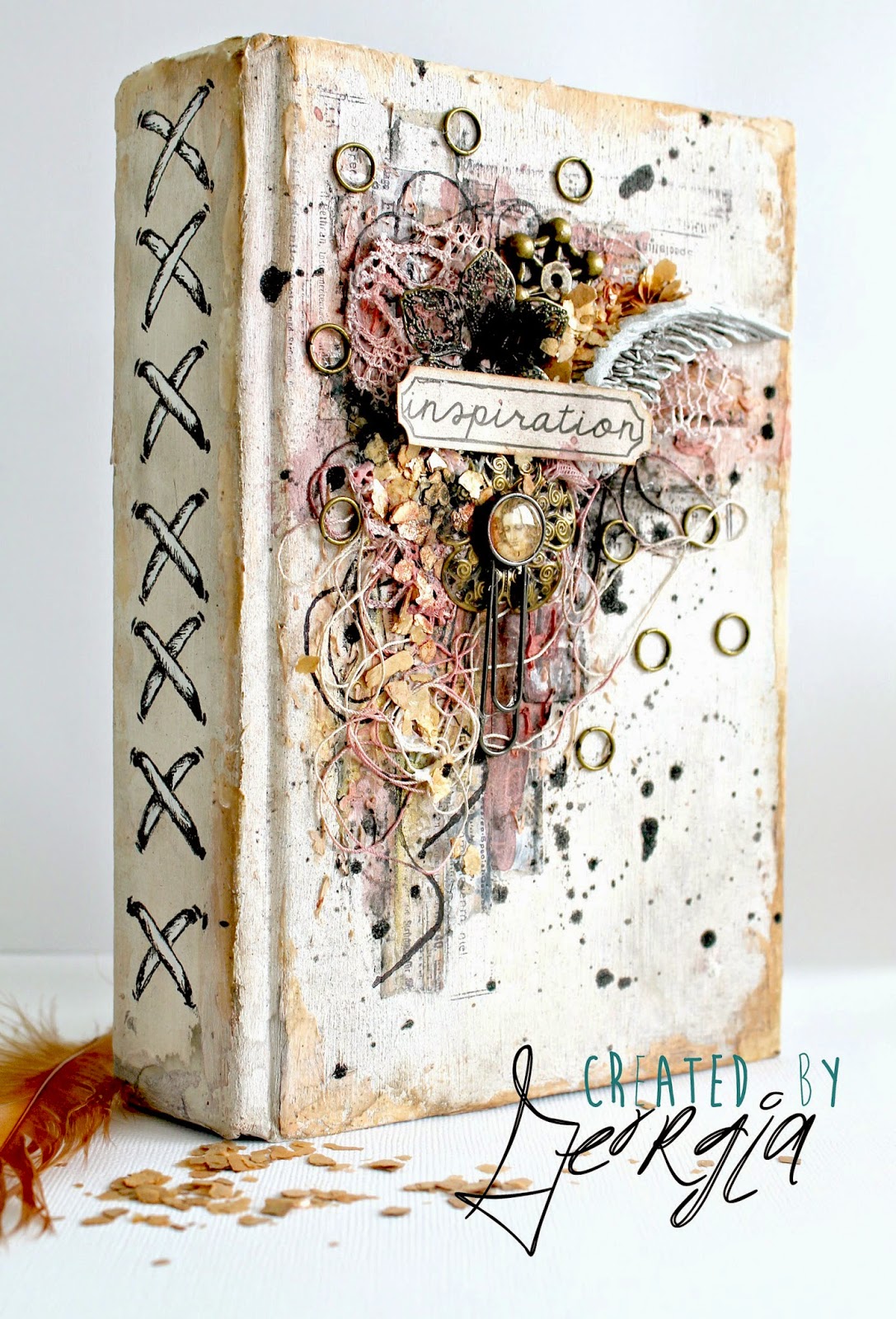 Created By Georgia: Art Journal Cover