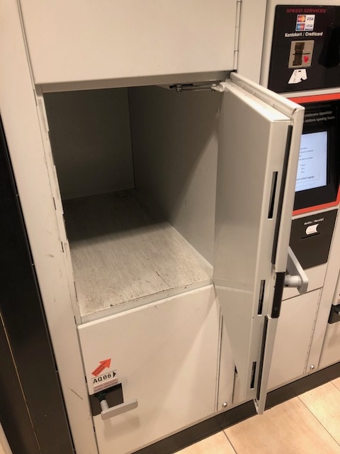 Storage Lockers at the Central Train Station