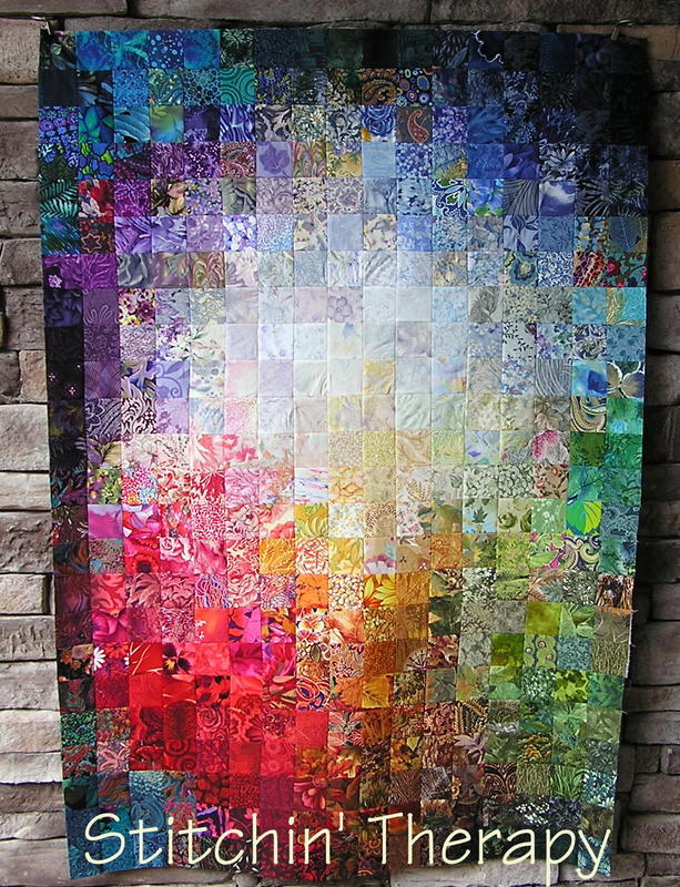 Stitchin' Therapy: Watercolor Quilts