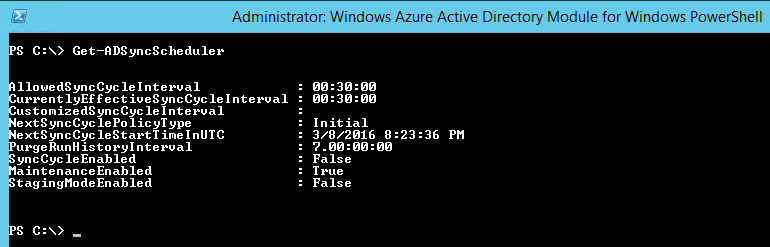How to Schedule and Force Sync Updates with AAD Connect 1.1.x | The ...