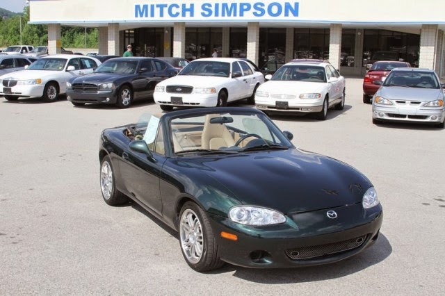 Mitch Simpson Motors: 2001 Mazda MX-5 Miata Convertible For Sale