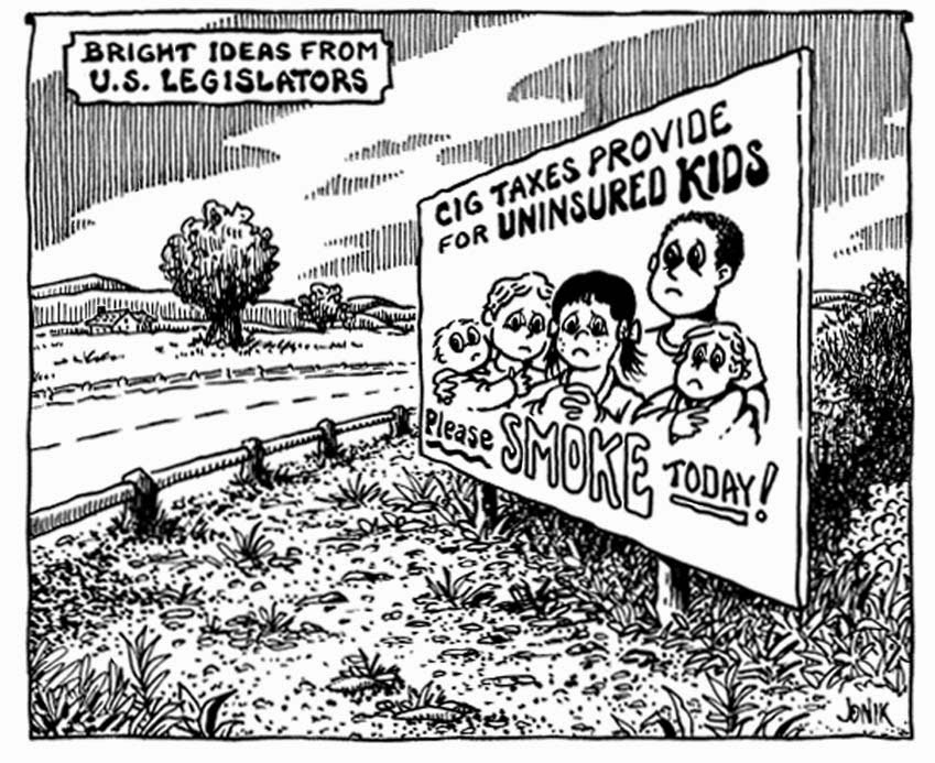 Jonik Editorial Cartoons: SMOKING and TOBACCO