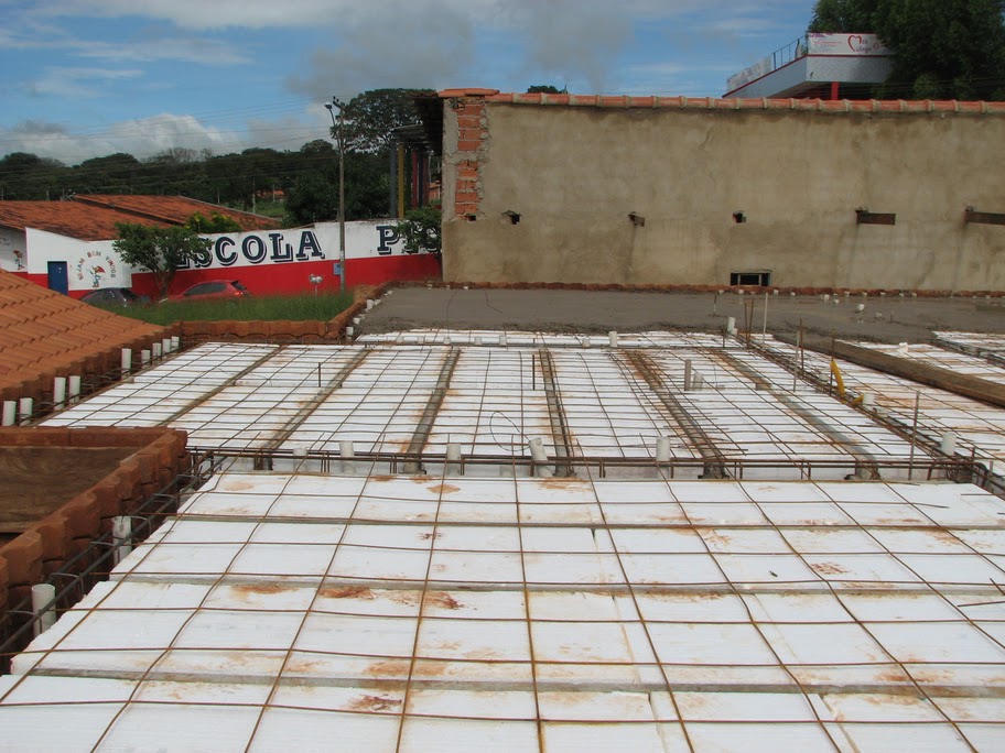 Casa Ecológica: Laje com radier