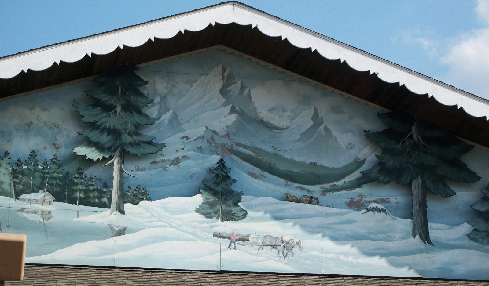 Best of the Bulletin Board: Winter Mural