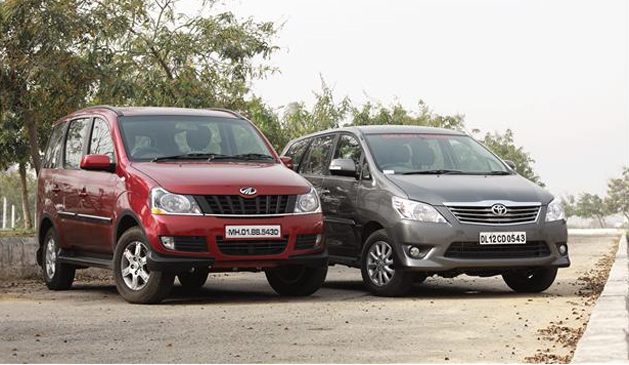 Reviews-Mine: 2012 Toyota Innova vs Mahindra Xylo E9
