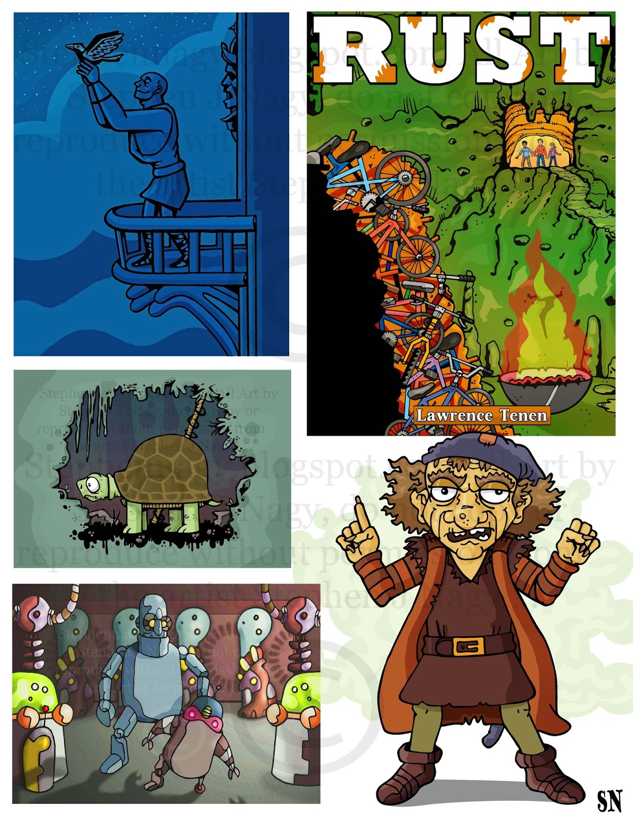 Illustrator Stephen Nagy