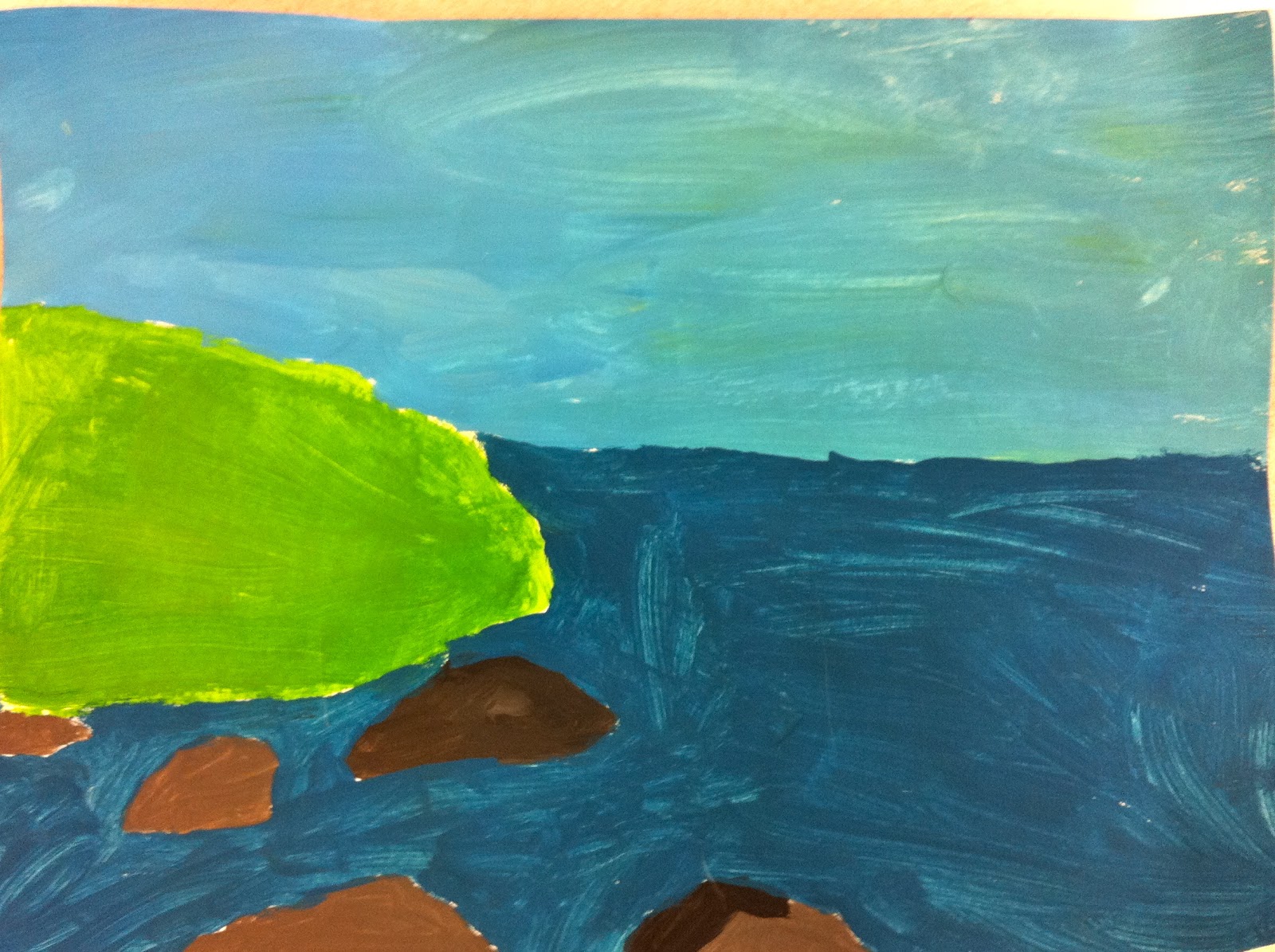 Expression of Imagination: Maud Lewis Inspired Folk Art by Grade 6