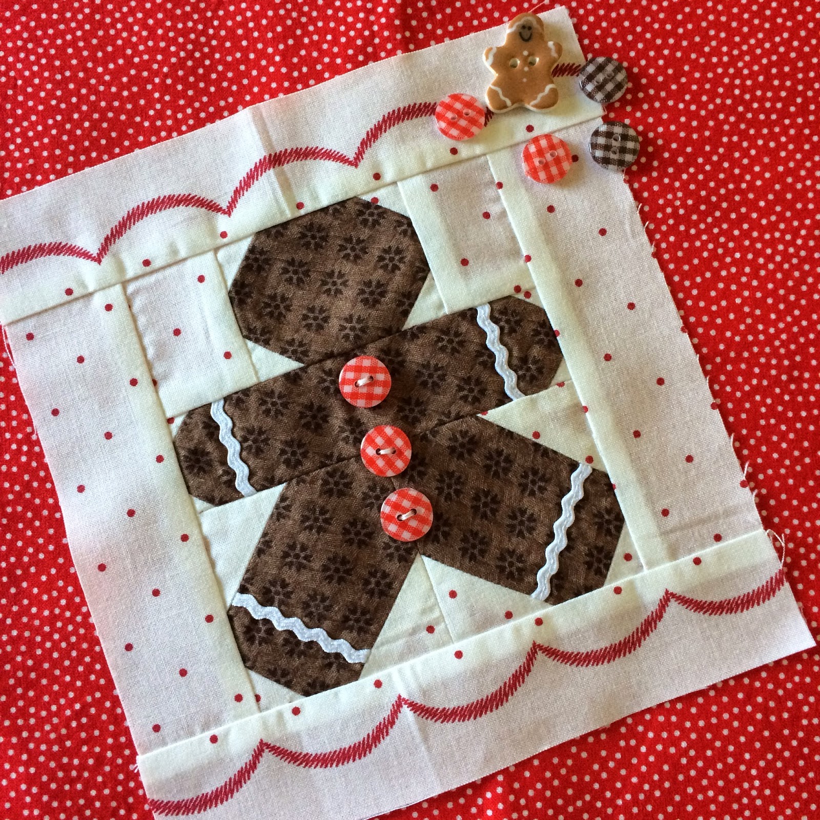 Gingerbread Man Quilt Pattern Free