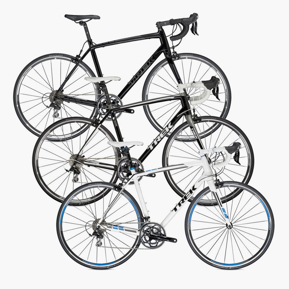 Bumsteads Road and Mountain Bikes: [Review] 2014 Trek 1 Series Road Bikes