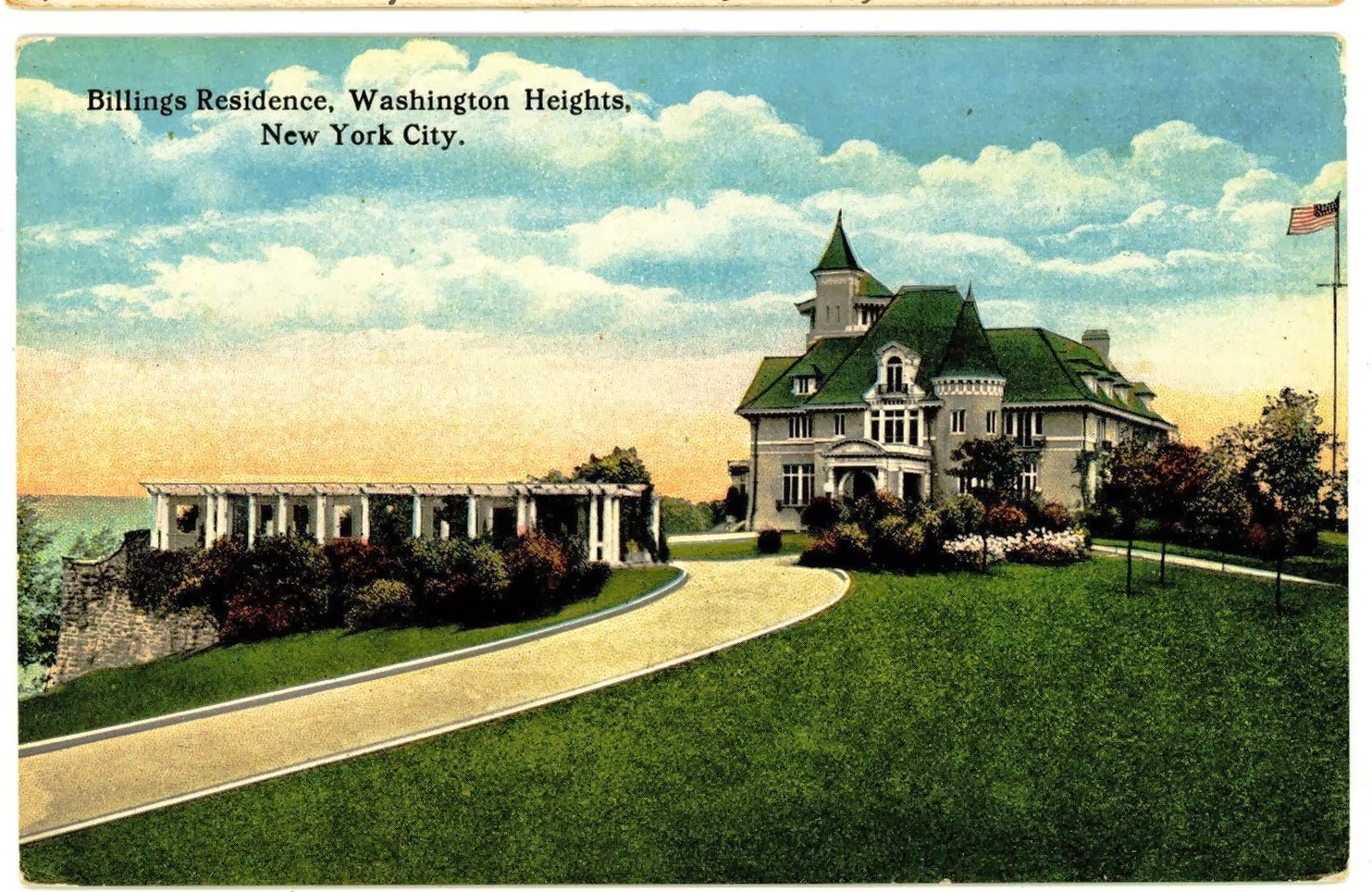 Daytonian in Manhattan: The Lost Billings Mansion -- "Tryon Hall"