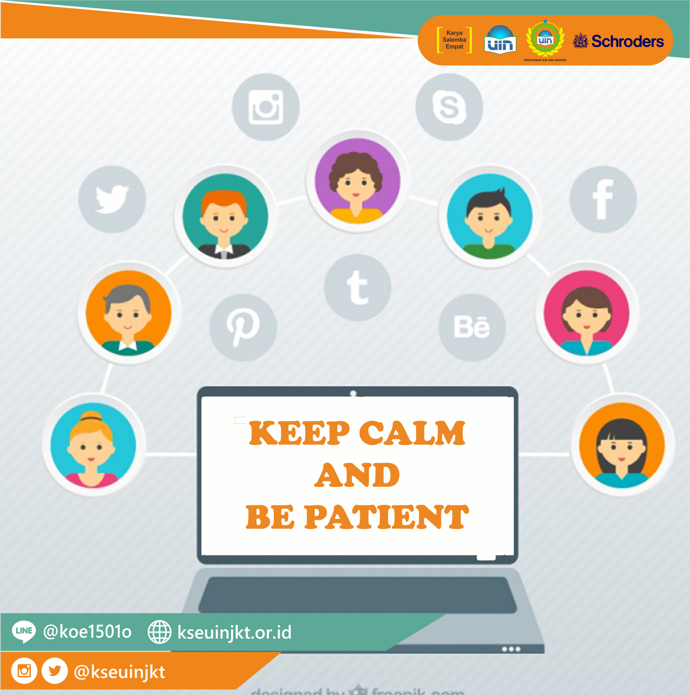Keep Calm and Be Patient