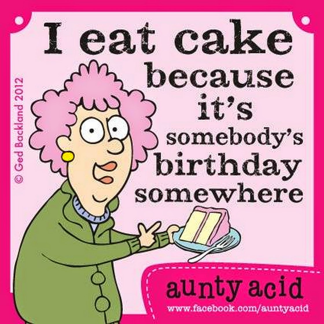Chuck's Fun Page 2: Fifteen Aunty Acid Cartoons (you can find frequent ...