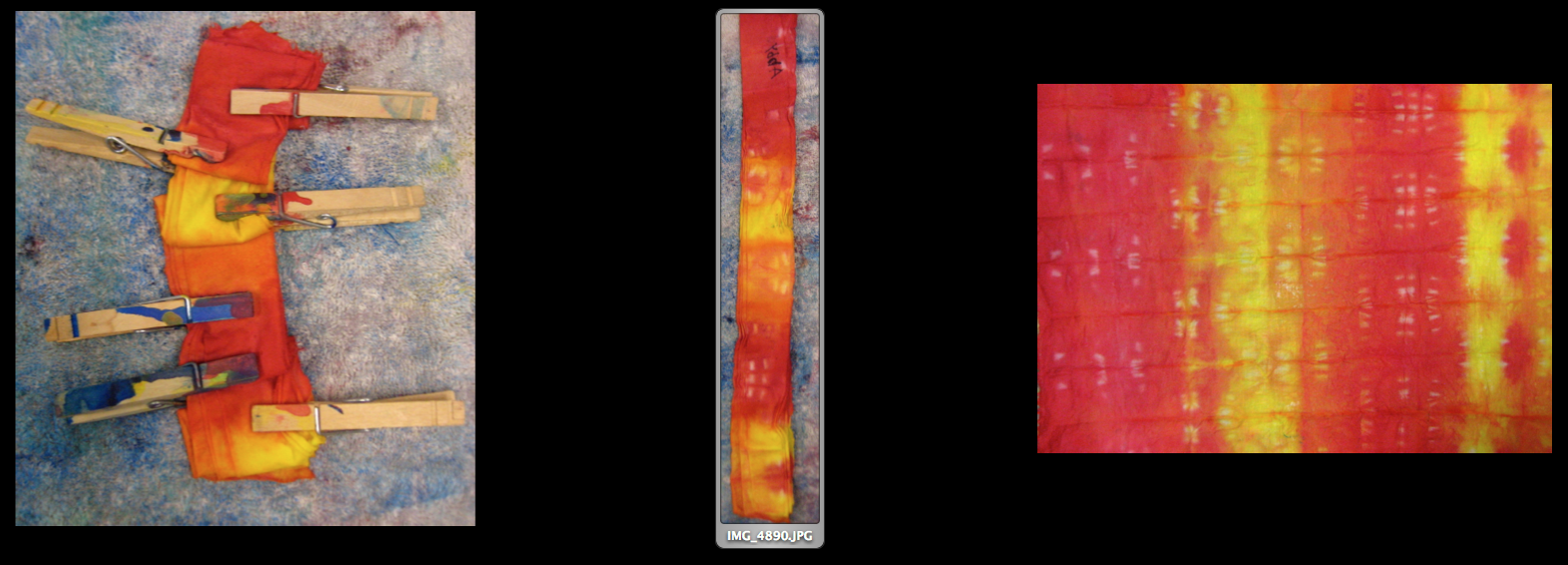 Experiments in Art Education: Shibori: Japanese Resist Dye (4th Grade)