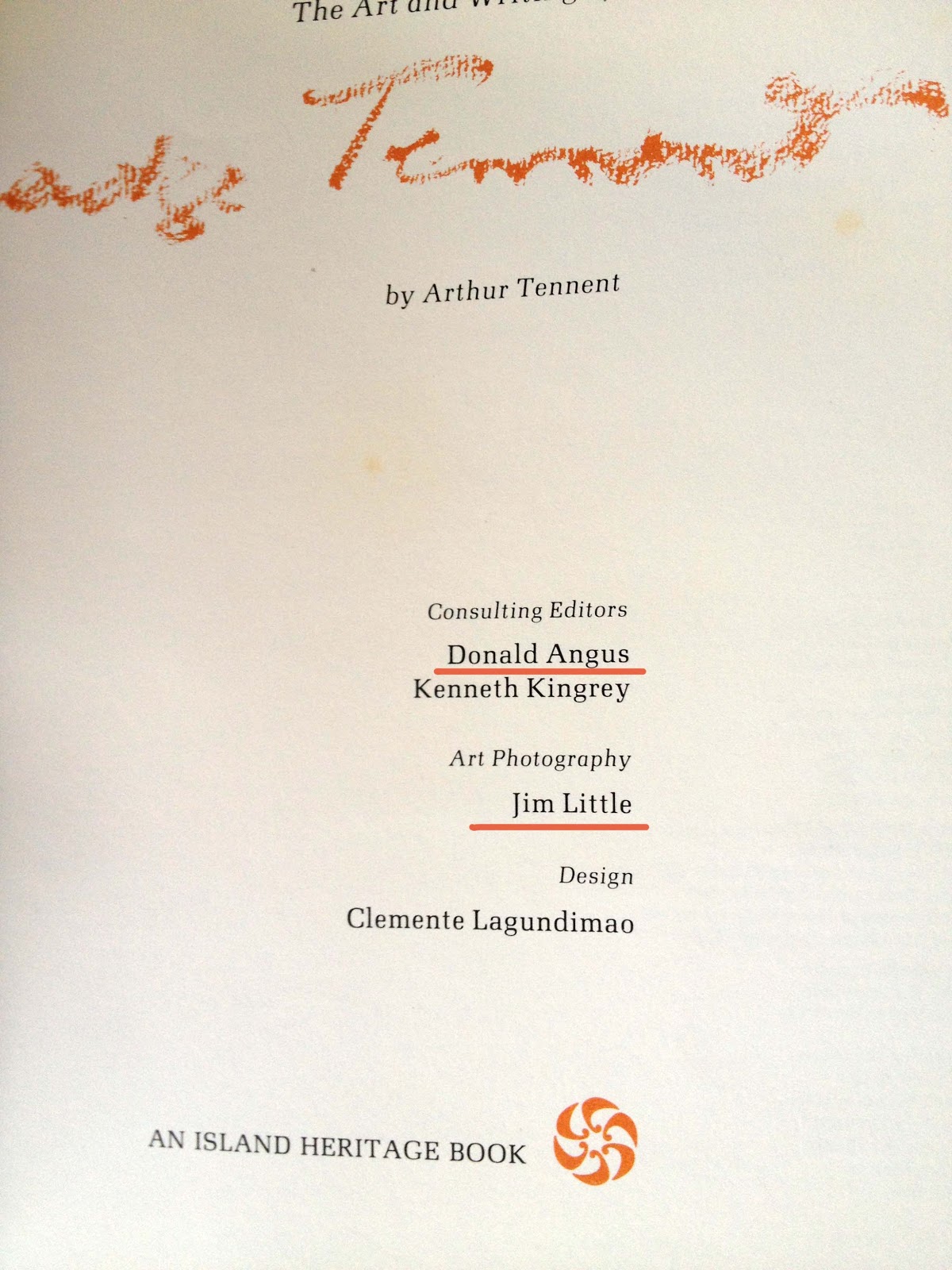 India & Donald Angus Red