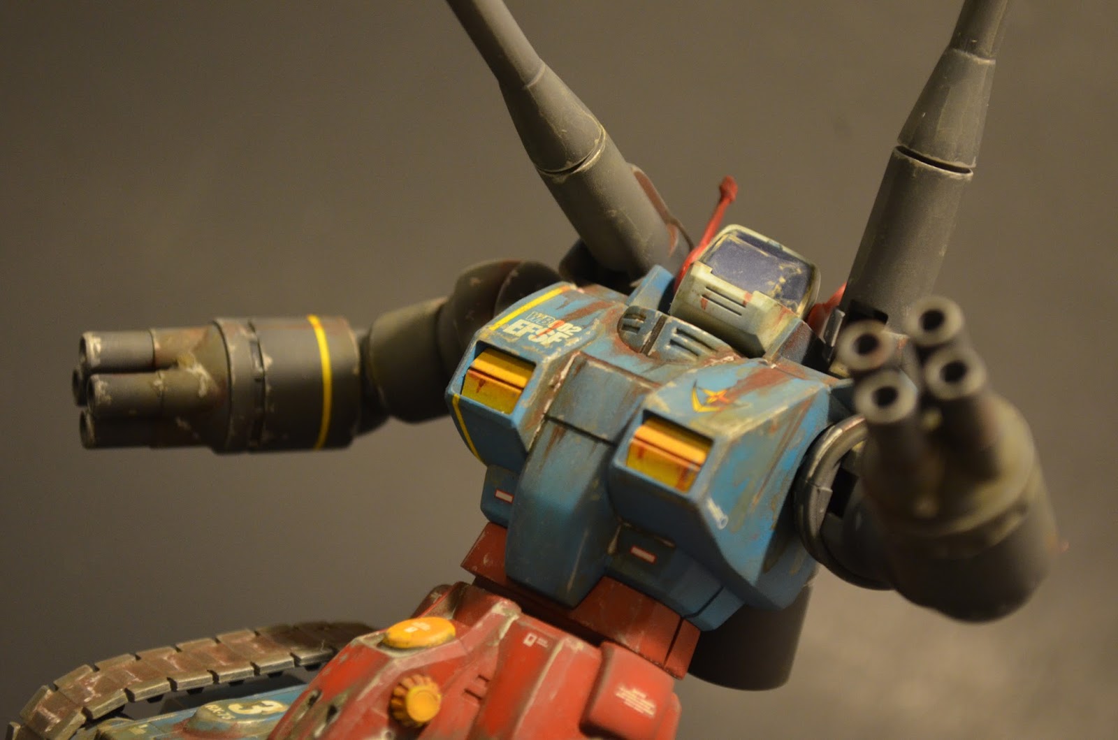 GUNDAM GUY: HGUC 1/144 Guntank - Painted Build