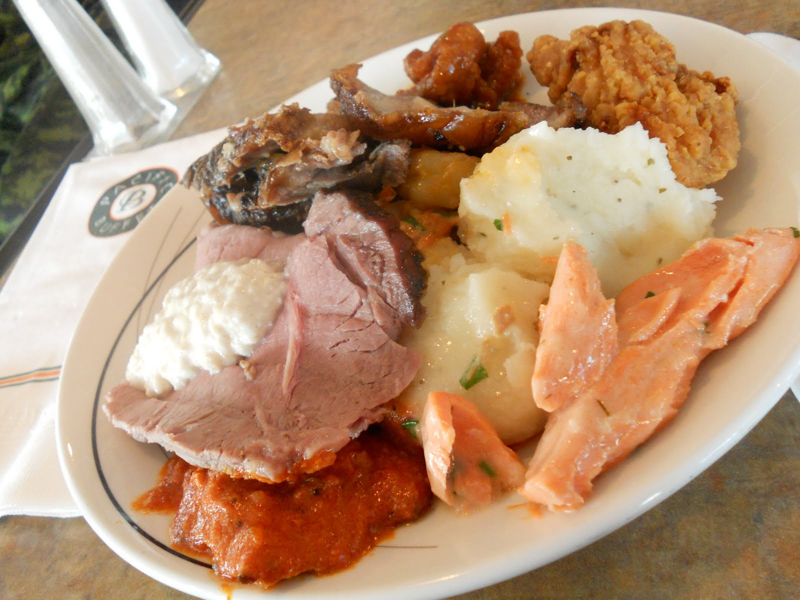 Oishizo!: Pacific Buffet - BC Ferry