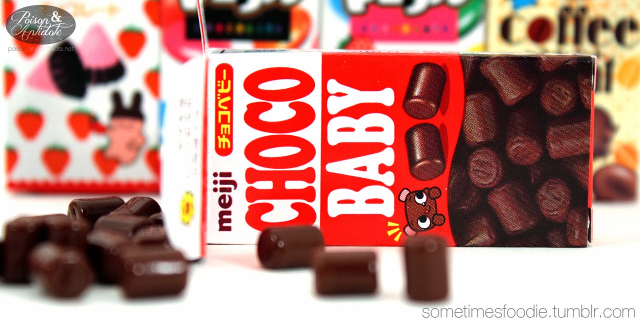 Sometimes Foodie: Meiji Sampler (1 of 2 sets) - Choco Baby