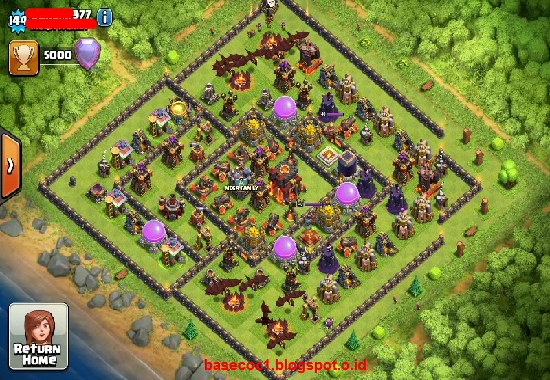 10 Base TH 10 Legend Untuk Mempertahankan Trophy - Base Coc Terkuat dan ...
