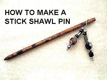 Carlitto Patterns: CROCHET TIPS, MAKE A SHAWL PIN, OR A HAIR STICK