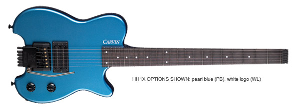 Carvin Holdsworth Headless HH1 and HH2