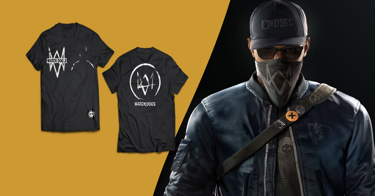 Custom Shirts and Jackets Watch Dogs by Dondom Merch