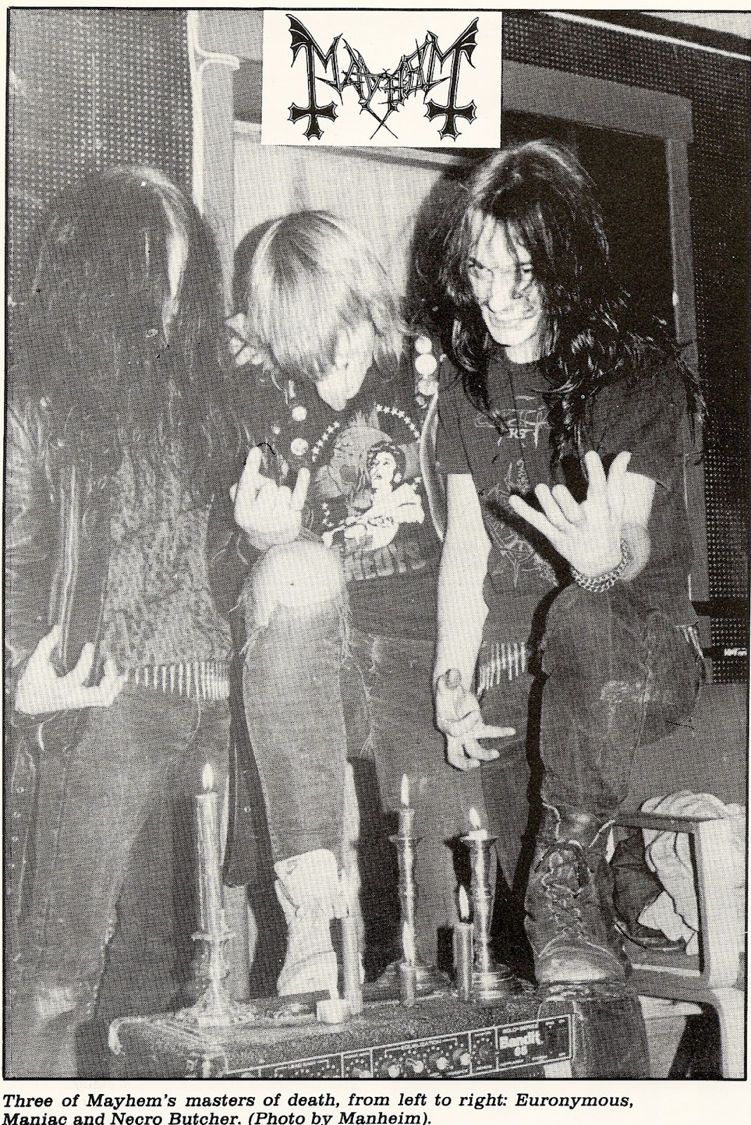 Morbid, Mayhem and more...: ♫ Mayhem - 1984 - 1987