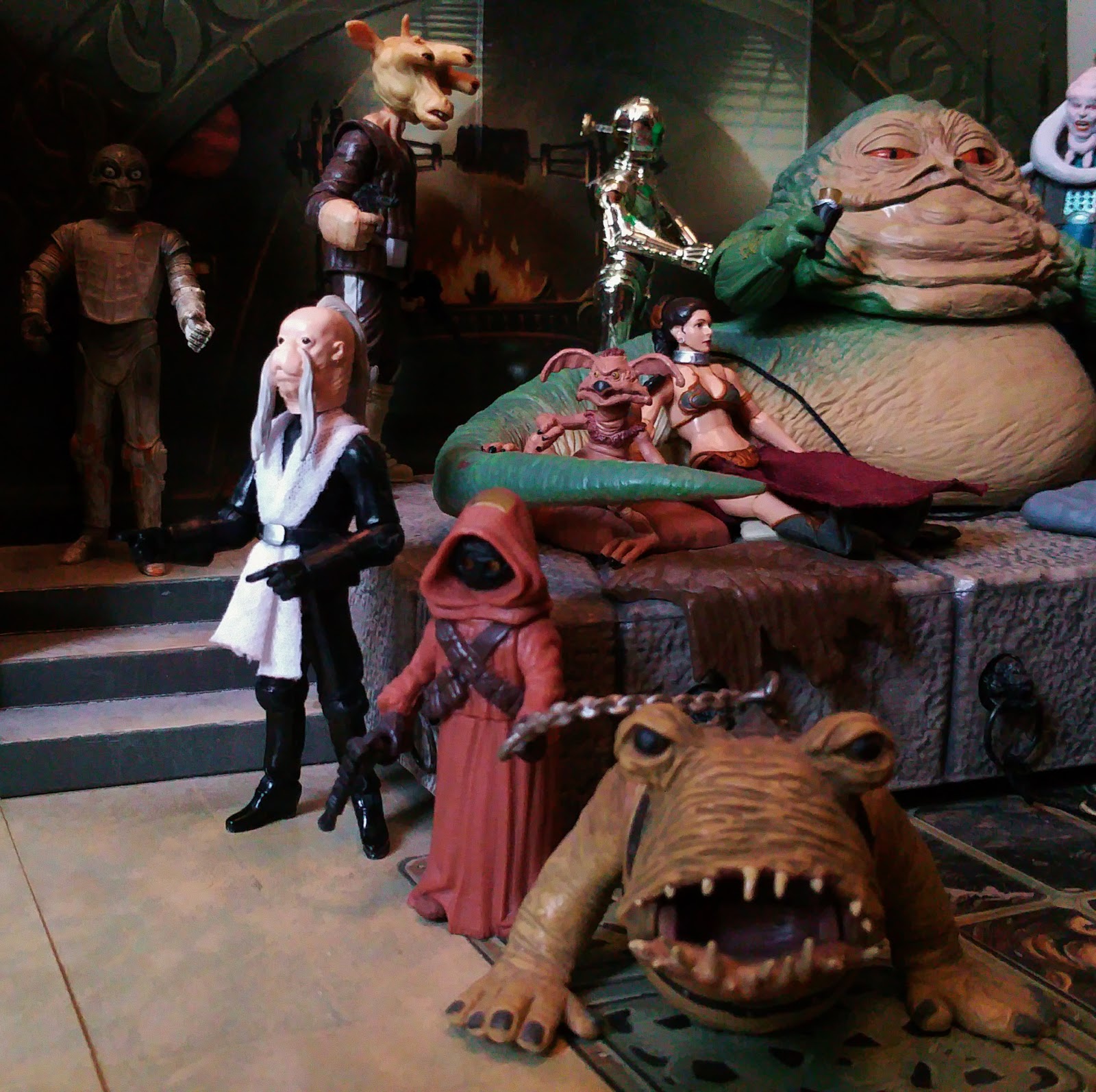 Customs for the Kid: "MOSEP BINNEED - JABBA's PALACE" created by Darth ...