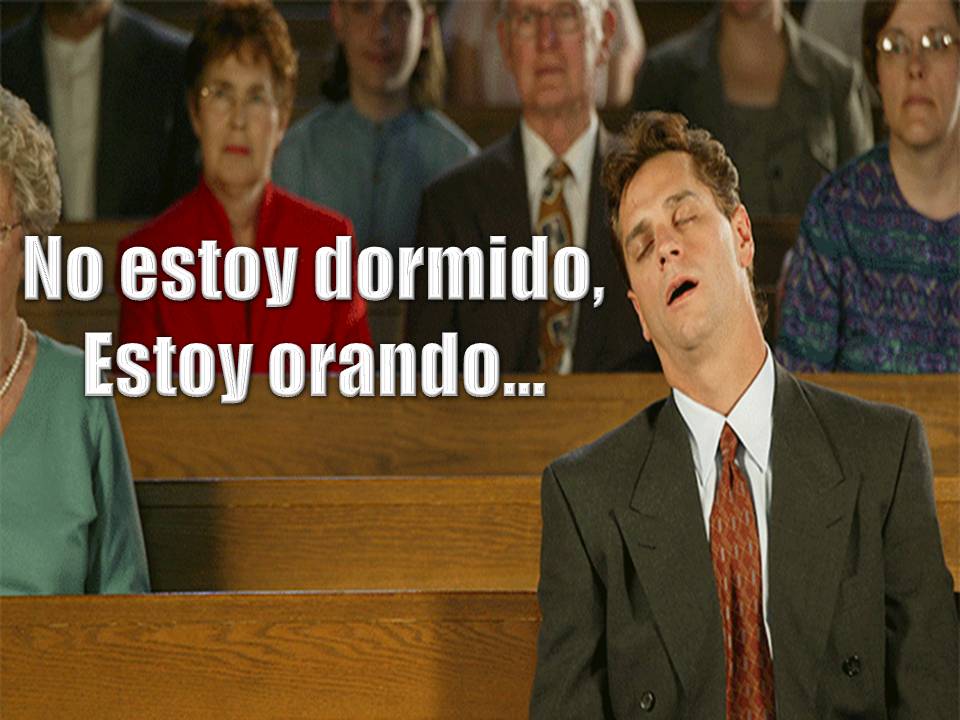 Ágape en la radio-tv: Una siestecita mientras se predica / Marino