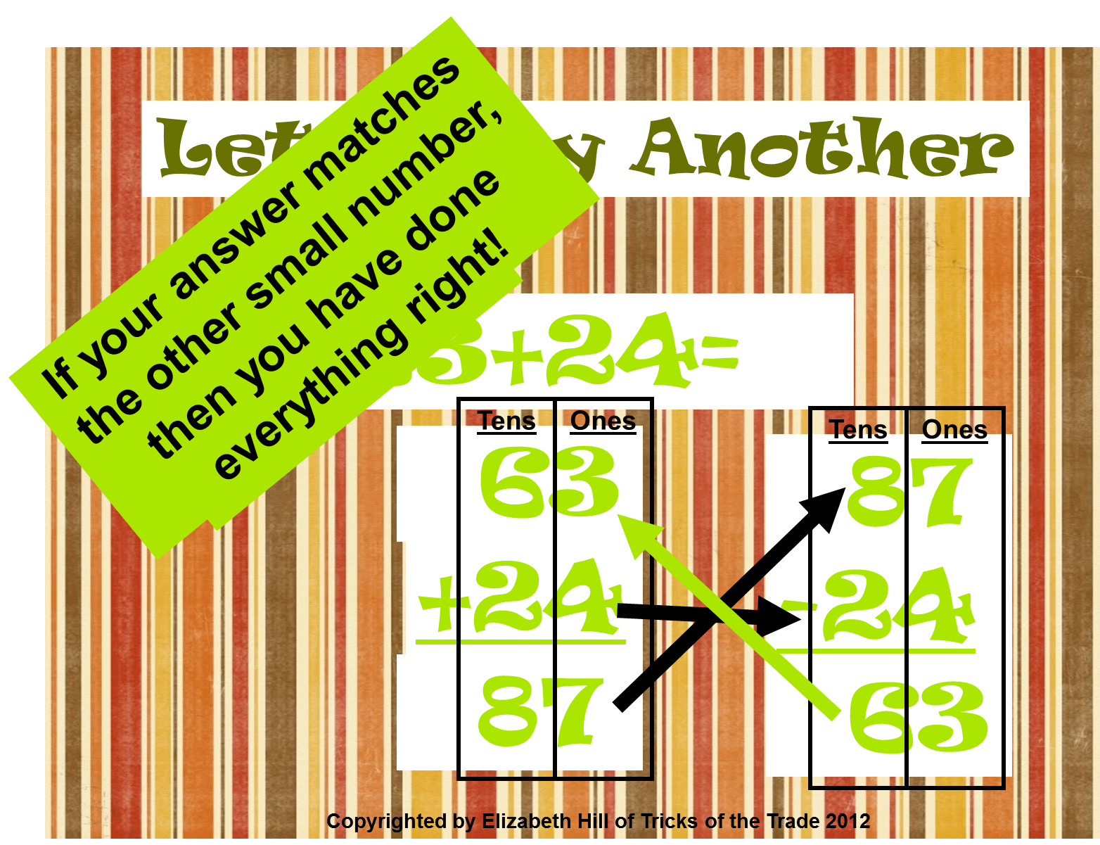 Tricks of the Teaching Trade: Awesome Addition