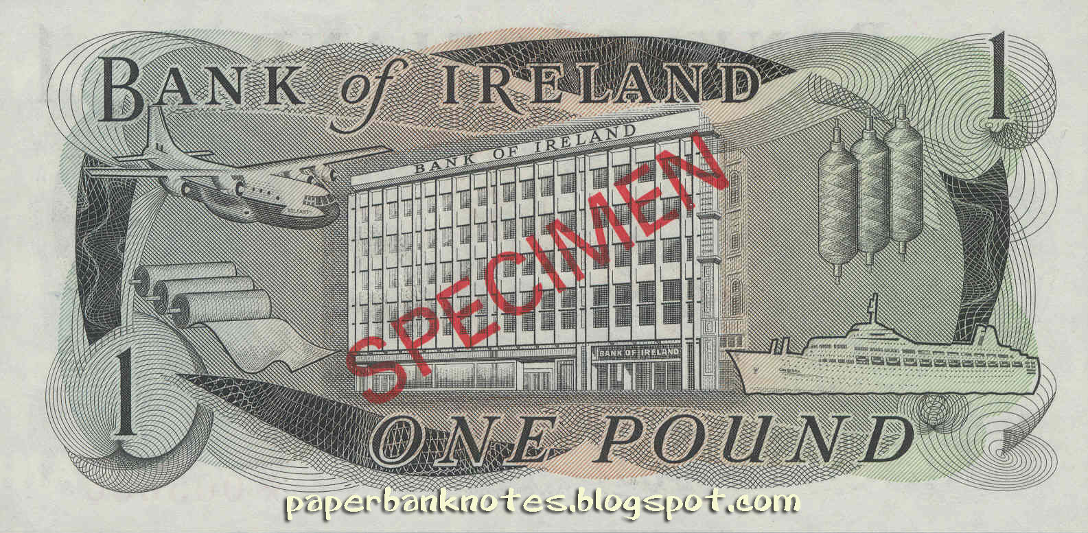 europe: Northern Ireland, Bank of Ireland - 1978 Franklin Mint ...