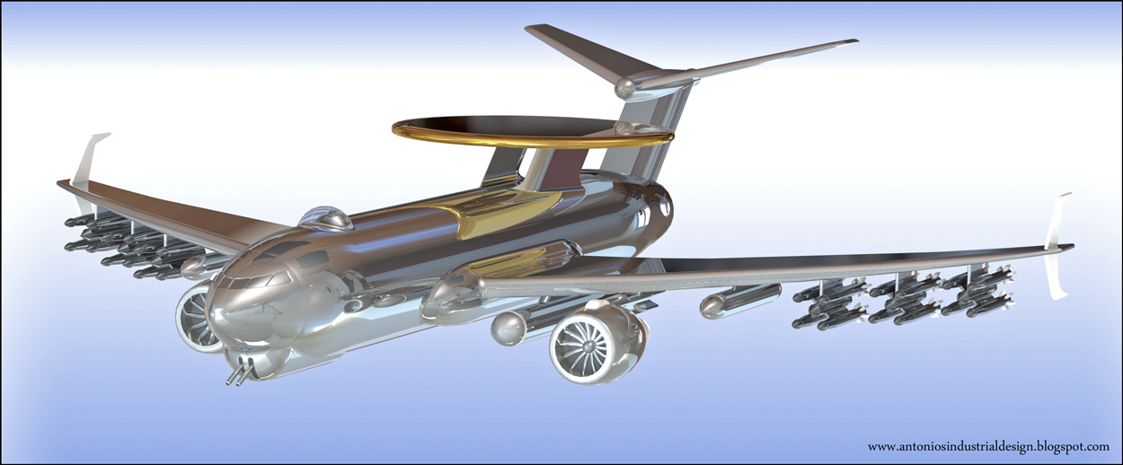 ANTONIO'S INDUSTRIAL DESIGN: 767 Aircraft in SolidWorks 2011
