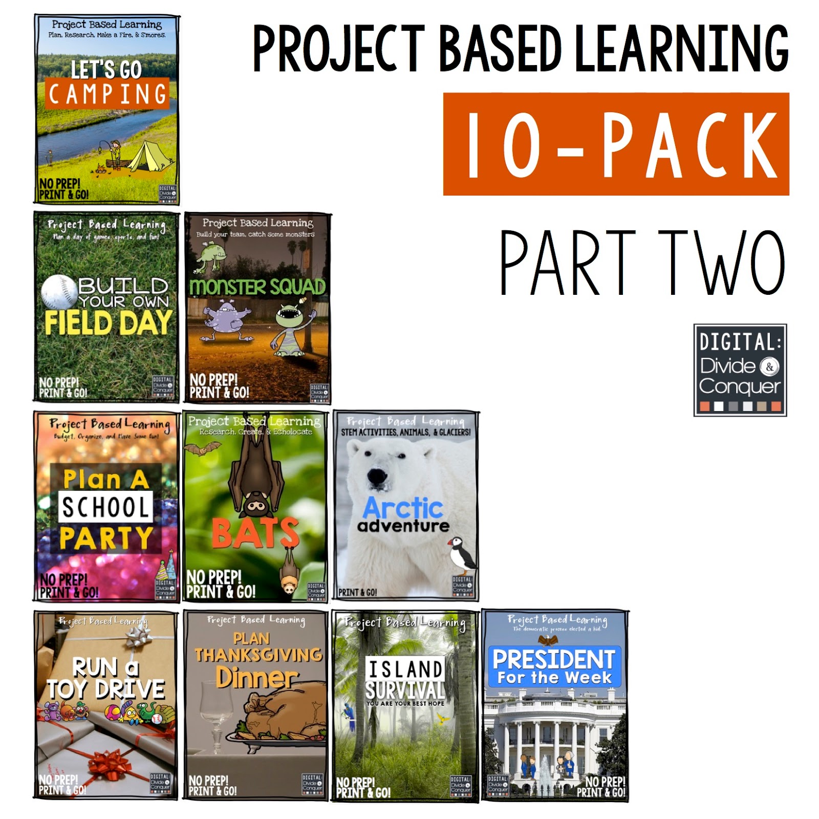 Project Based Learning | Digital: Divide & Conquer