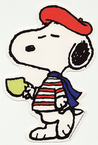 Snoopy en France | Snoopy images, Snoopy, Snoopy love